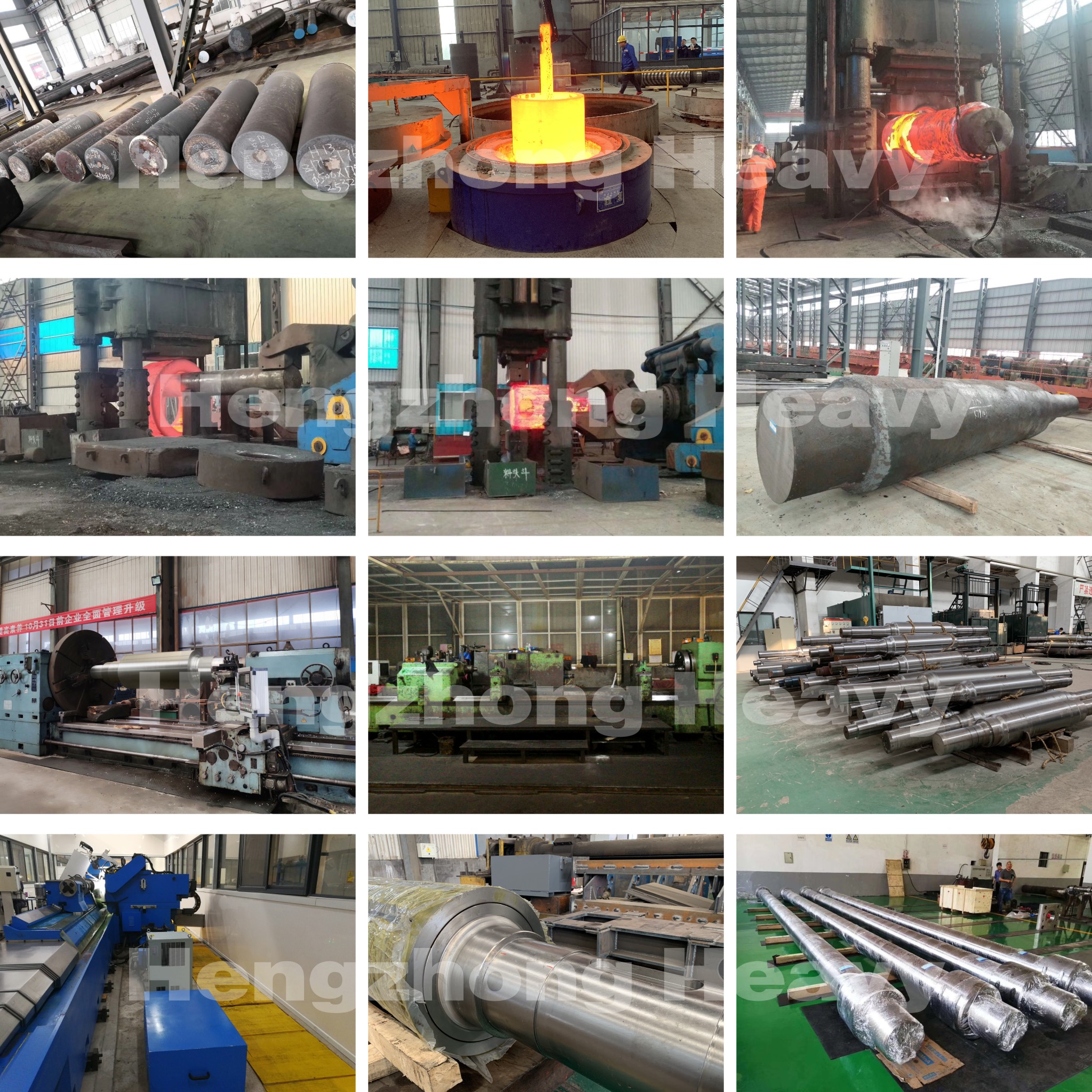 Hengzhong Heavy Customized Steel Alloy Forging Shafts, High Quality ...