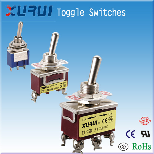 Different Types Of Guitar Toggle Switches / Ul Tuv Toggle Switch / On ...