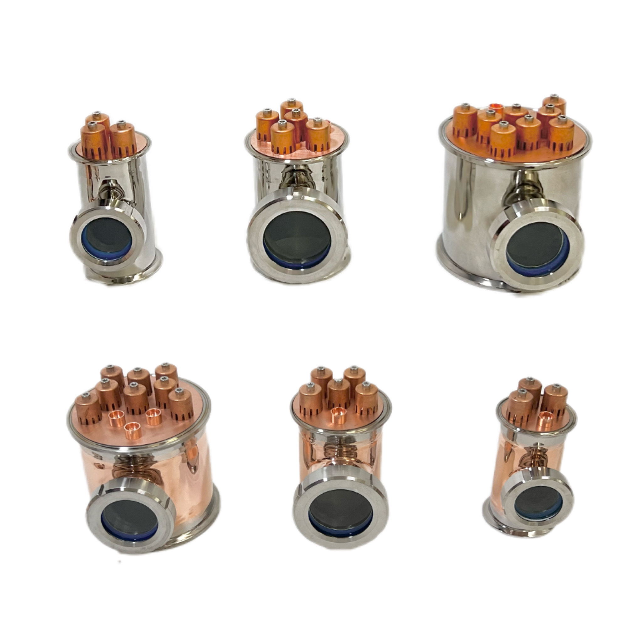 ชิ้นส่วนอะไหล่สำหรับ Copper Still Tower: คอลัมน์ทองแดงพร้อมแผ่นฟอง ...