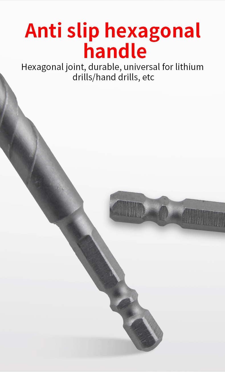 Alloy Dry Drilling Crooked Head Multi-functional Drill Bit, High ...