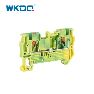 Terminal Block Din Rail,Spring Grounding Terminal Block,Pe Grounding ...