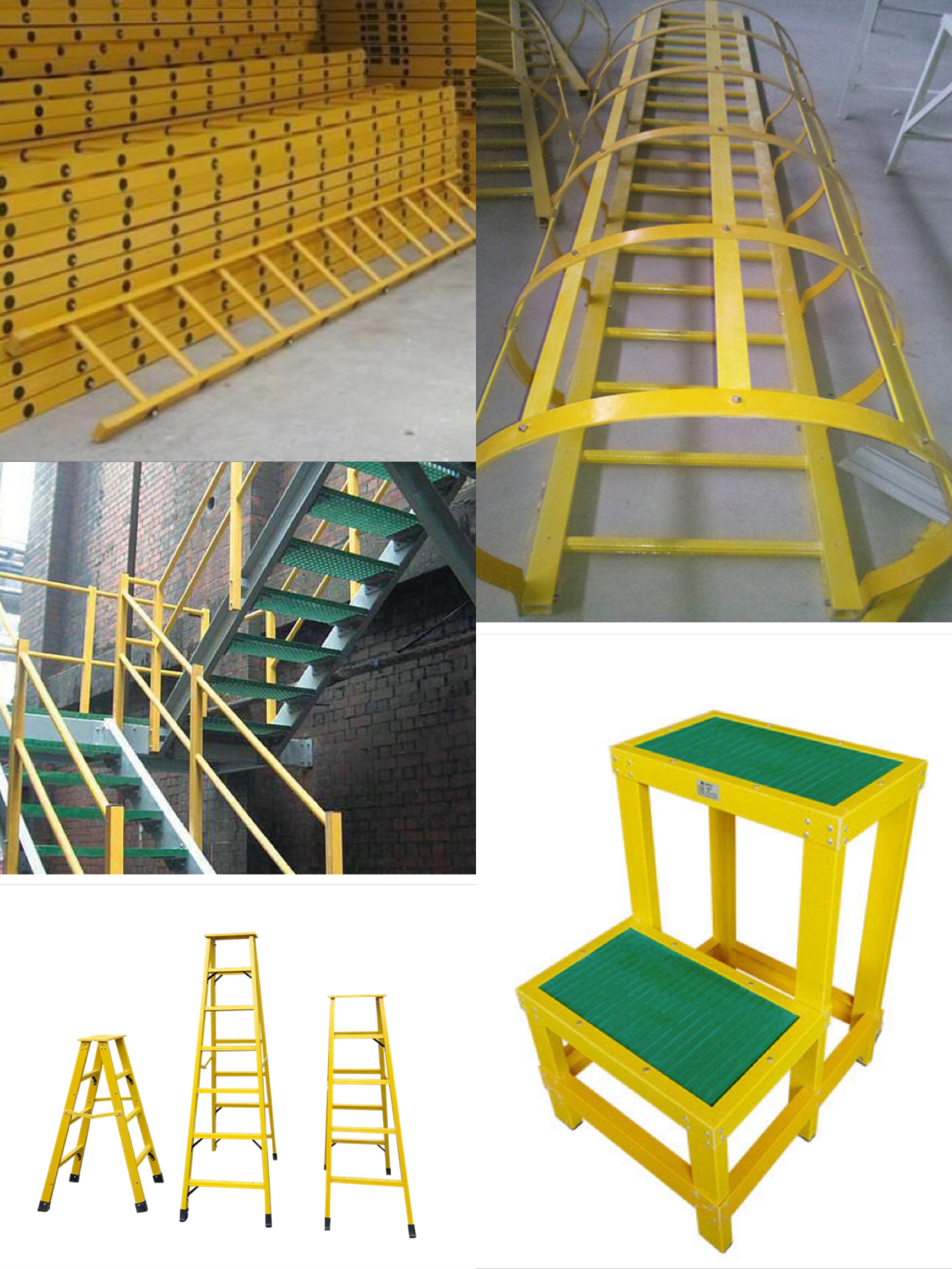 High Strength Fiberglass Frp Pultrusion Structure Ladder, High Quality ...