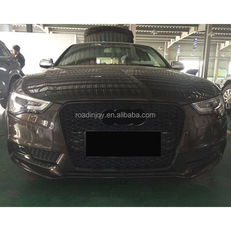 Rs5 Style Honeycomb Grill Facelift Mesh Front Bumper Grille For Audi A5 ...