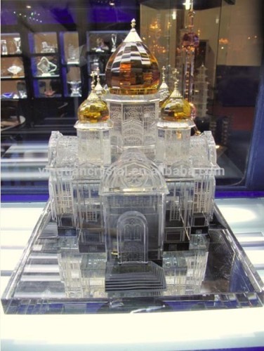 Custom Crystal Miniature Building, Crystal Building Construction ...