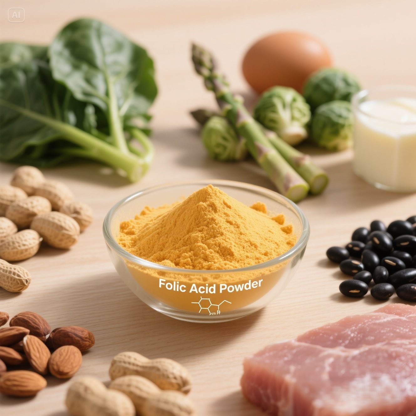 Xjeson's 99% Purity Pharma Grade Folic Acid, High Quality Xjeson's 99% ...