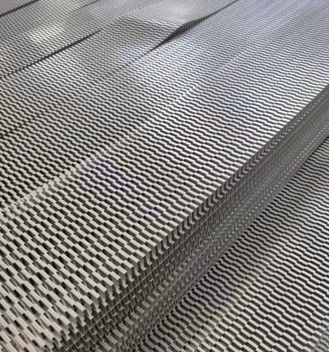 Custom Folded Heat Exchanger Fins, High Quality Custom Folded Heat ...