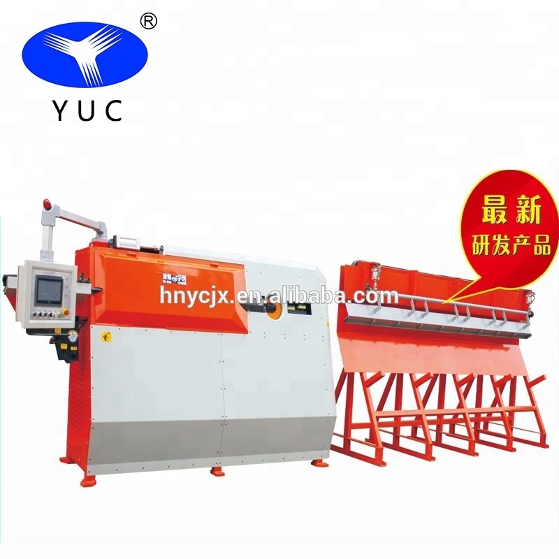 Gtw 4-12 Smart Bender Cnc Fully Automatic Stirrup Bender Steel Wire ...