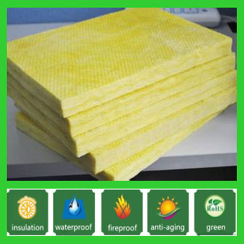 Density Is 24kg/m3 Glass Wool Board Insulation, High Quality Density Is 24kg/m3 Glass Wool Board ...