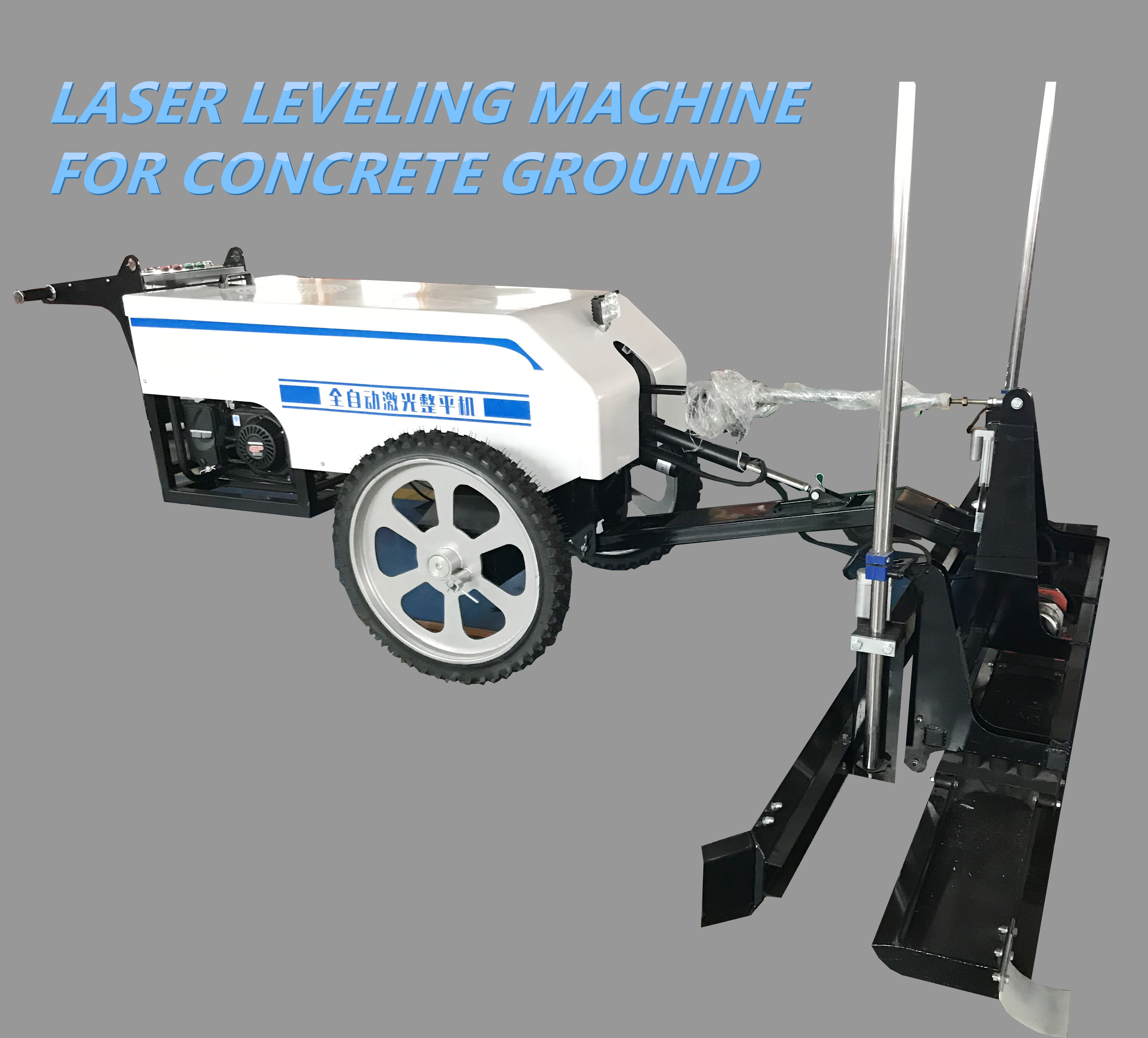 High Efficiency Vibratory Floor Paving Concrete Laser Screed Leveling ...