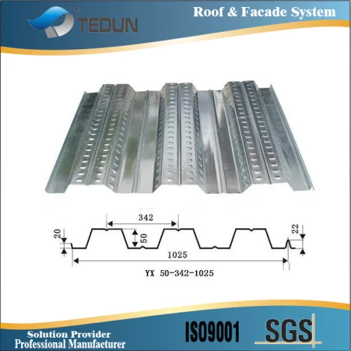 Open Re-entrant Steel Floor Decking Sheet, High Quality Open Re-entrant ...