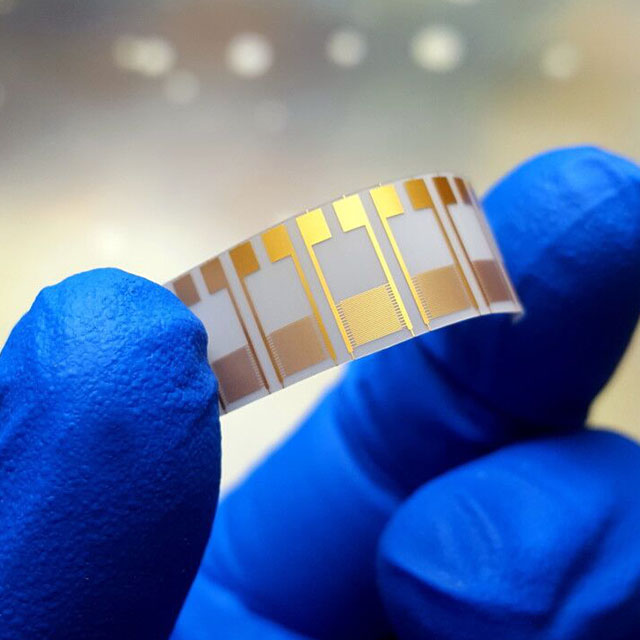 50 Micron Flexible Interdigital Electrode (ide) Pet Capacitor Array Gas ...