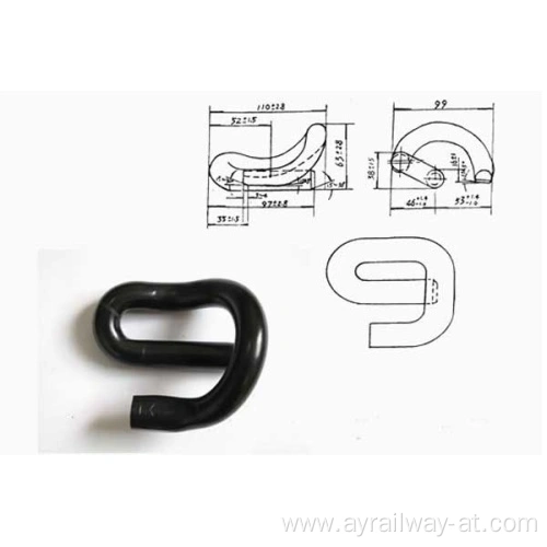 Rail Spring clip for Railroad China Manufacturers Suppliers Factory ...