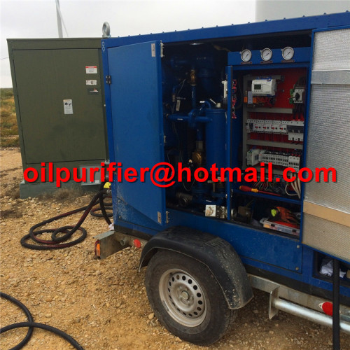 Mobile Trailer Type Transformer Oil Filtration Plant, High Quality ...