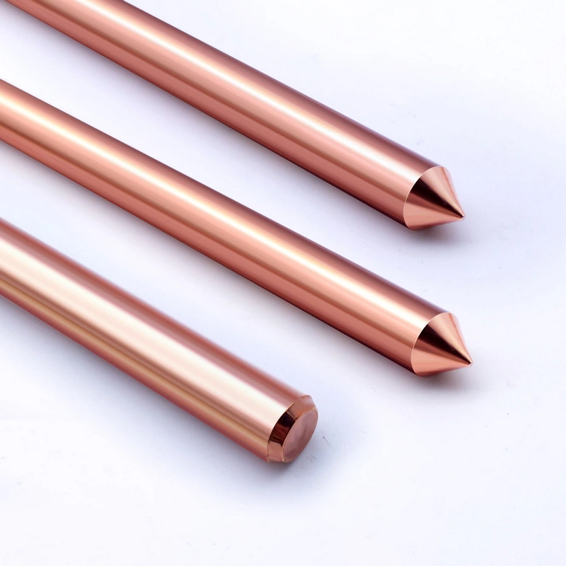 8ft Copper Bonded Grounding Rod Per ANSI C135 30 China Manufacturer 8ft Copper Bonded Grounding Rod Per ANSI C135 30 China Manufacturer