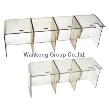 Low Voltage Switchgear Vertical Busbar Isolating Plastic Shield, High ...