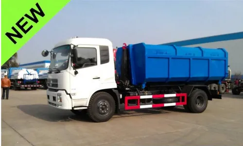 Dfac Hooklift Container Refuse Truck, High Quality Dfac Hooklift ...
