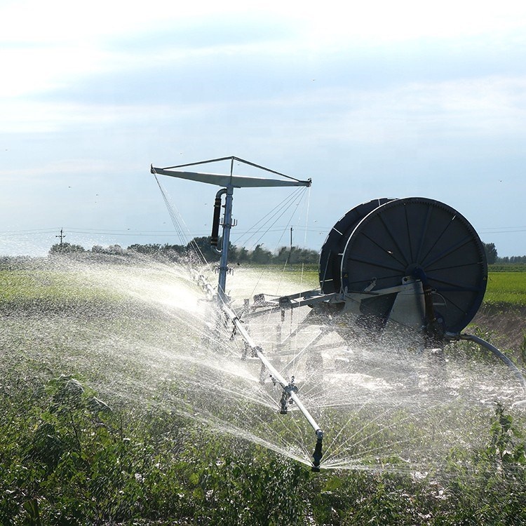 Mobile Sprinkler System With Hose Reel Irrigation Boom For Modern Farms ...