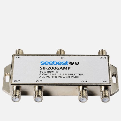 6 Way Satellite Amplifier Splitter/accessories Combinations, High ...