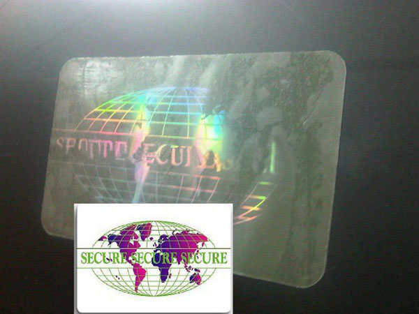 Hologram Overlays For Id Card And Other Certificate Paper Cards ...