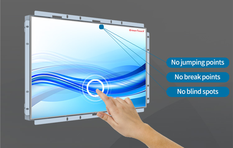 Lcd Open Frame Touch Screen Monitor Display 18.5" คุณภาพสูง Lcd Open ...