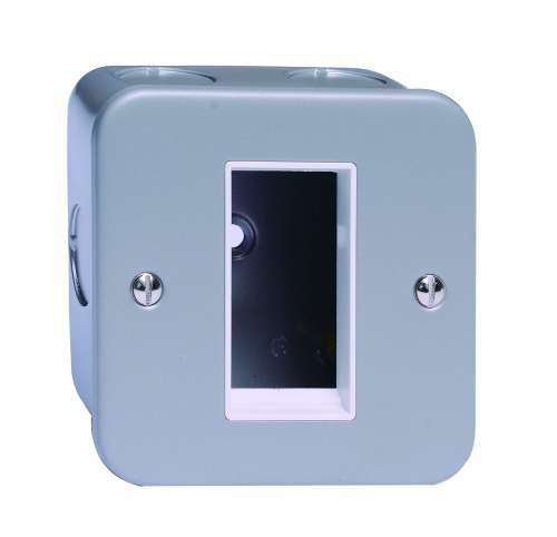 1 Gang One Module Media Plate Metal Clad, High Quality 1 Gang One ...