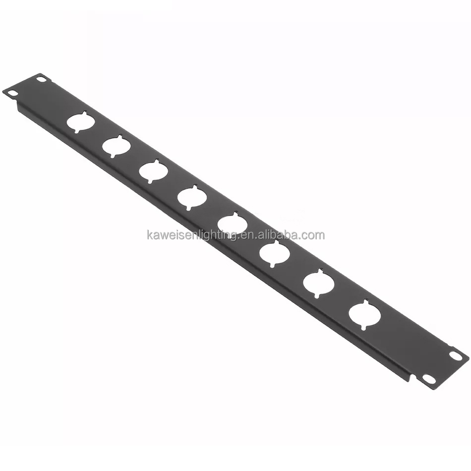 1u Metal Female-to-female Bnc Patch Panel With 8 Ports - 19\" Rack ...
