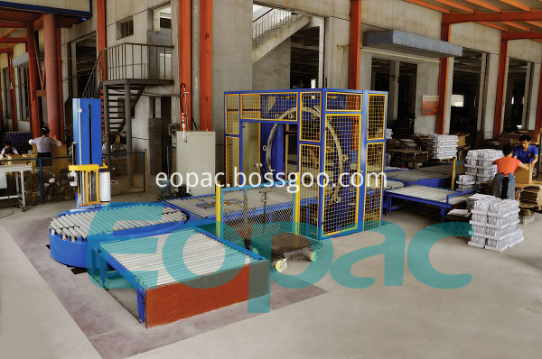 Solusi Pengemasan Mesin Pembungkus Pallet Otomatis, kualitas tinggi ...