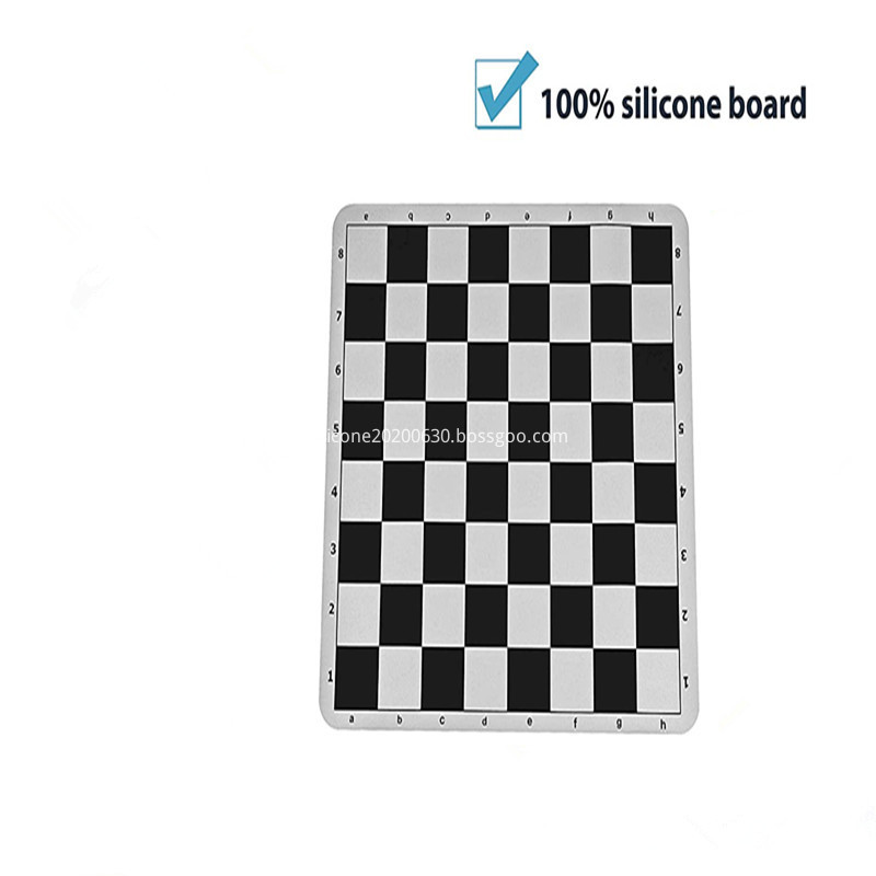 Silicone Chess Set With Chess Board Chess Mat, High Quality Silicone ...