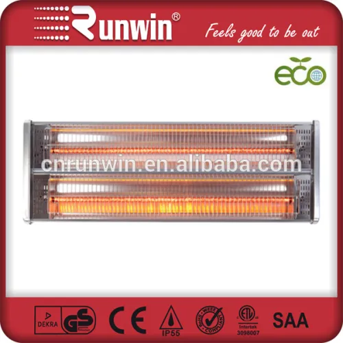 Wall Mounted Automatic Infrared Patio Electric Halogen Heaters, High ...