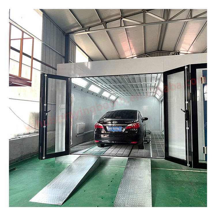 Auto Maintenance And Garage Equipment: Glass Door Spray Paint Booths ...