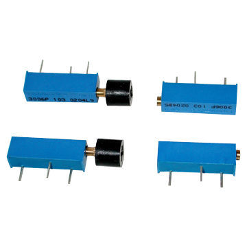 Rectangular Multi-turn Cermet Trimming Potentiometers, High Quality ...