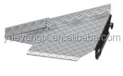 Layher Style Steel Scaffolding Corner Plank Deck For Construction, High ...