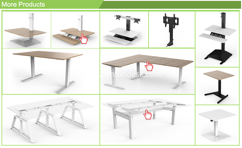 One Leg Standing Desk,Adjustable Computer Table,Adjustable Height Table ...