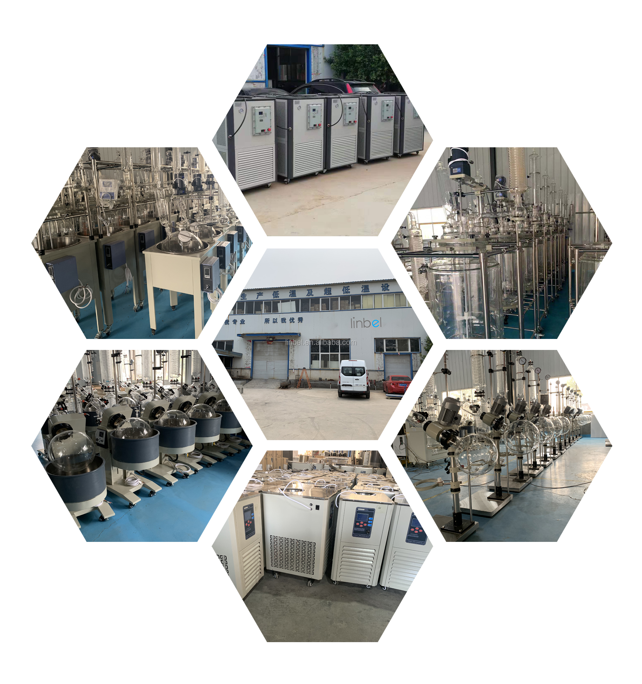 50l Vertical Glassware Distillation Vacuum Industrial Rotary Evaporator ...
