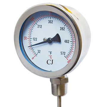Bimetal Thermometer With Radial And Axial Installation, High Quality ...
