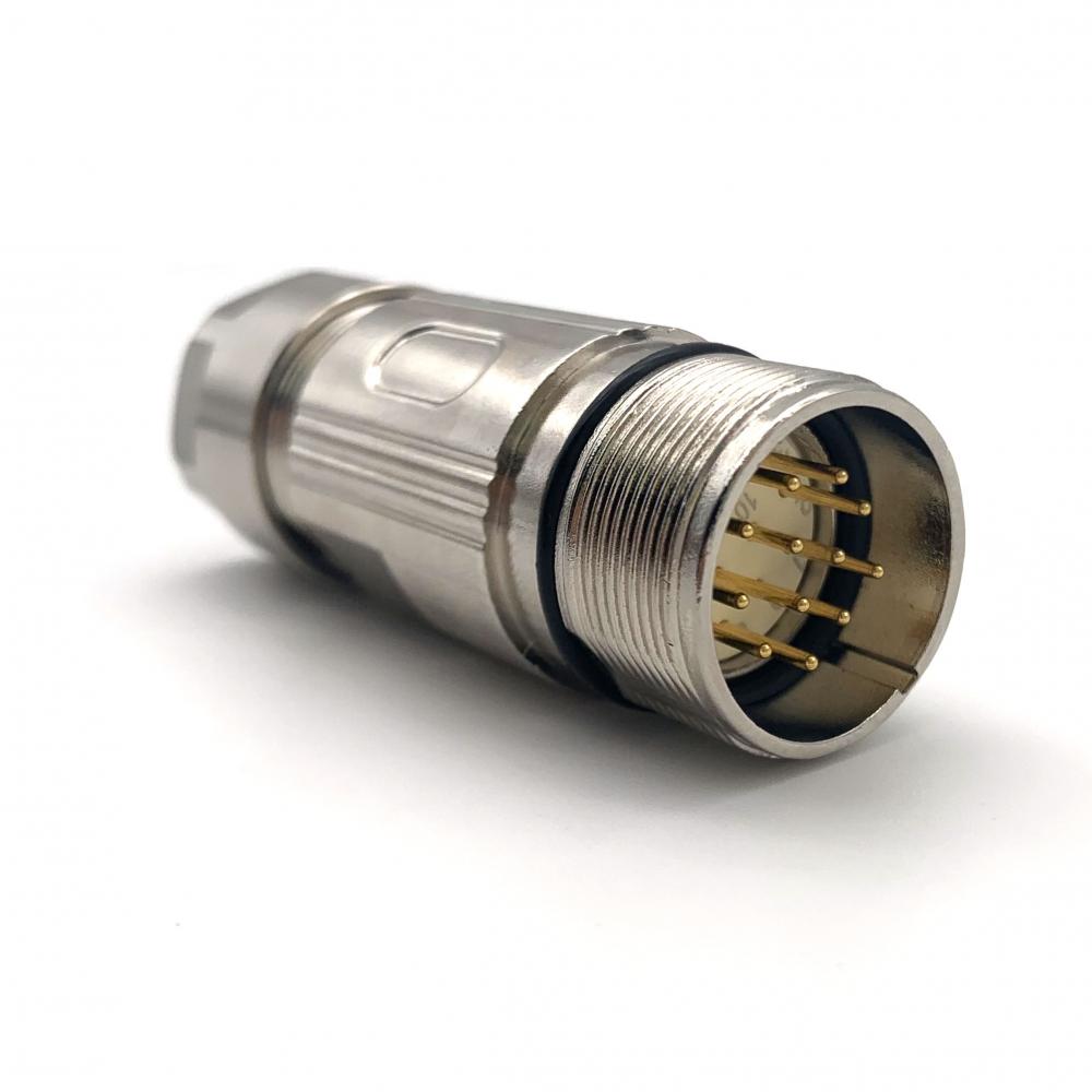 M23 12pin Encoder ประสาน ปลั๊กสัญญาณเซอร์โว คุณภาพสูง M23 12pin Encoder ...