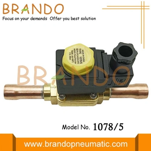 Castel Type Refrigeration Solenoid Valve 5/8'' Solder 1078/5 China ...
