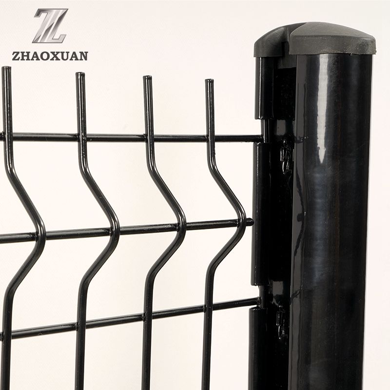 Peach Shape Post Wire Mesh Fence, High Quality Peach Shape Post Wire ...