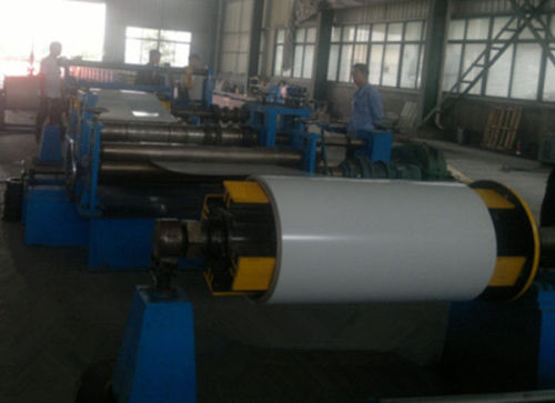 Semiautomatic 380v / 3ph Steel Slitter Line Machinery With Hydraulic ...