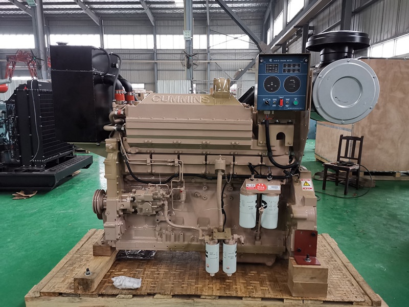 Cummins 425hp Water cooled diesel marine engine KT19-M China ...