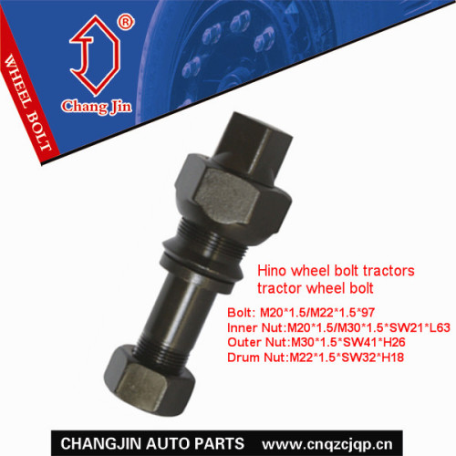 Hino Wheel Bolt Tractors,tractor Wheel Bolt, High Quality Hino Wheel ...