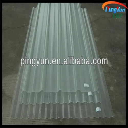 Transparent Plastic Roof/frp Roof Sheet/fiberglass Roof Panel Sheet ...