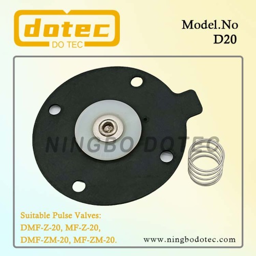 Sbfec 펄스 밸브 Dmf-z-20 용 D20 다이어프램, Bossgoo.com의 고품질 Sbfec 펄스 밸브 Dmf-z-20 용 D20 다이어프램