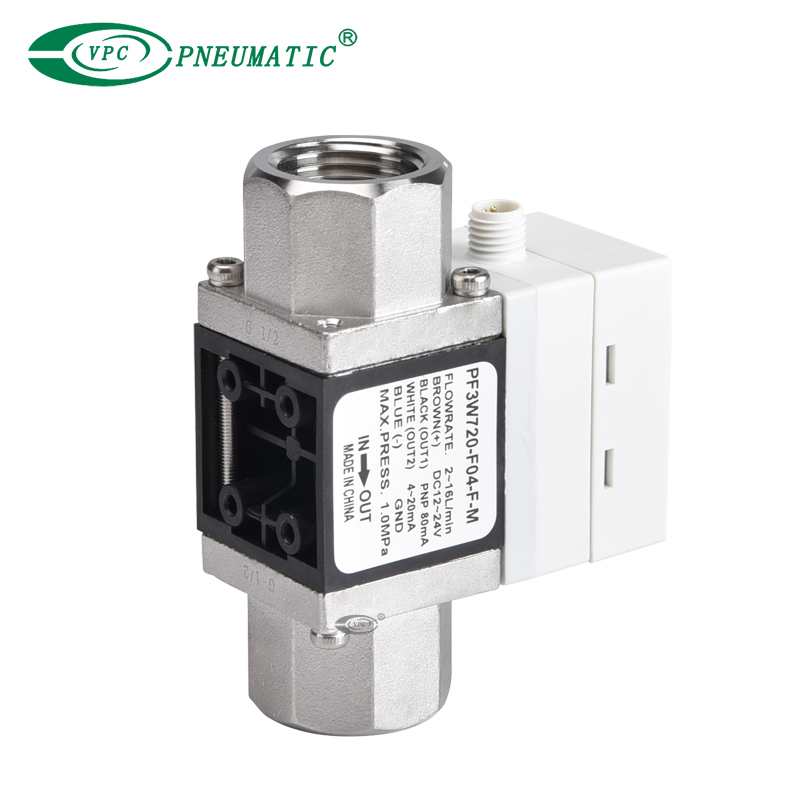 Pf3w Series 3 Color Display Digital Flow Switch For Water, High Quality ...