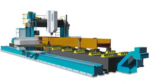 Gantry Movable Beam Drilling Machine, High Quality Gantry Movable Beam ...