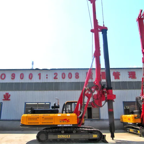 Large Caliber Diesel Bore Pile Drilling Rig, High Quality Large Caliber ...