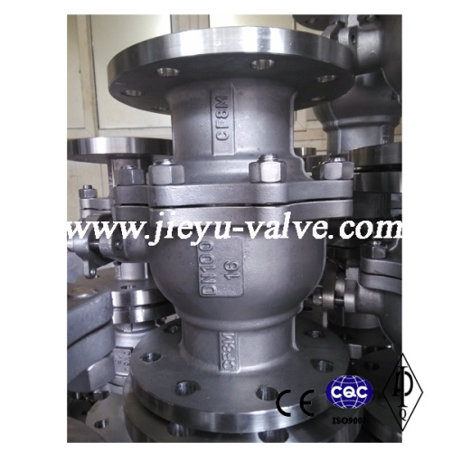 Din Ss316/cf8m 플랜지 볼 밸브 Pn16 Dn100, Bossgoo.com의 고품질 Din Ss316/cf8m 플랜지 볼 밸브 Pn16 Dn100