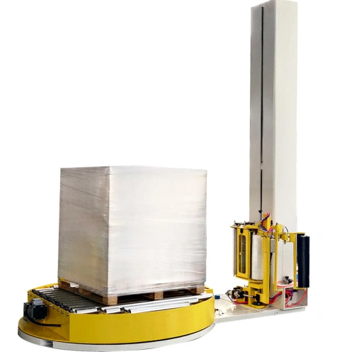 Fully automatic carton pallet stretch wrapping machine China ...