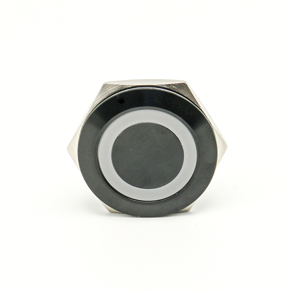 Wsfus 25mm Ultra Short Push Button Switches - 1no Momentary Switch With ...