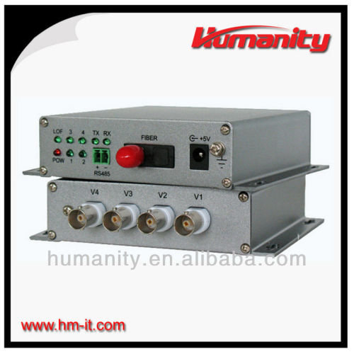4 Channel Cctv Video To Fiber Multiplexer - Optical Receiver, High ...